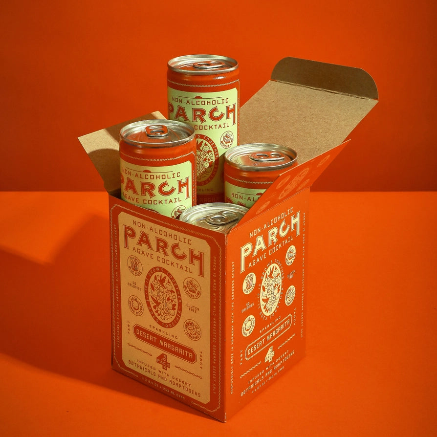 Parch Desert Margarita Non-Alcoholic Agave Cocktail (4 Pack) – NØLO