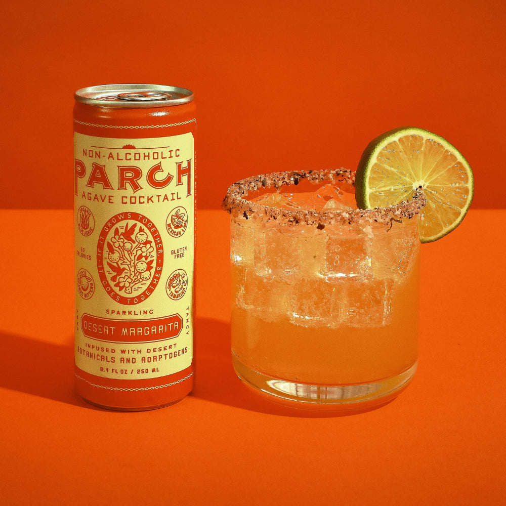 Parch Desert Margarita Non-Alcoholic Agave Cocktail (4 Pack) – NØLO