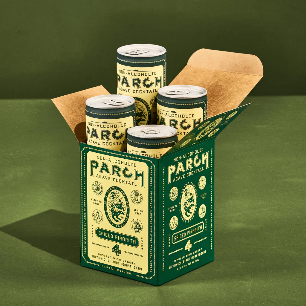 Parch Spicy Piñarita Non-Alcoholic Agave Cocktail (4 Pack) – NØLO